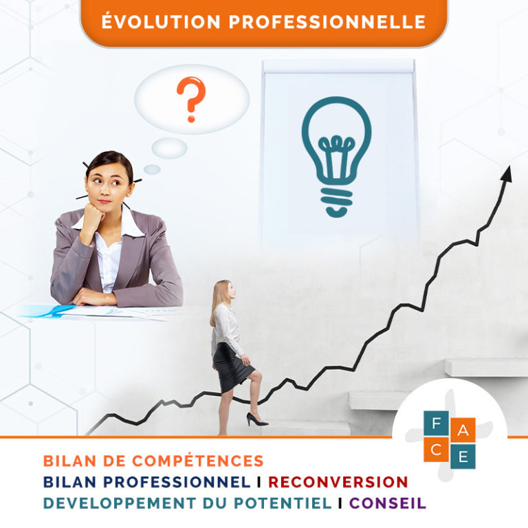 Définissez l'évolution professionnelle à laquelle vous aspirez - FACE